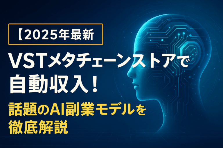 【2025年最新】VST AIカードとは？話題沸騰の次世代AI副業モデルを徹底解説！